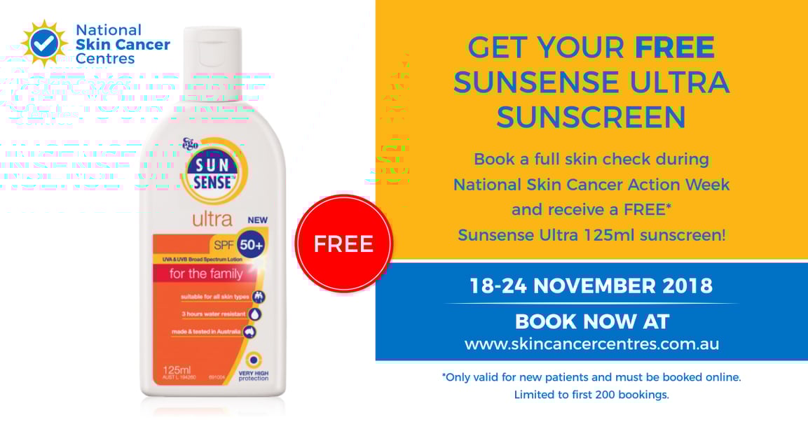 National Skin Cancer Action Week 2018