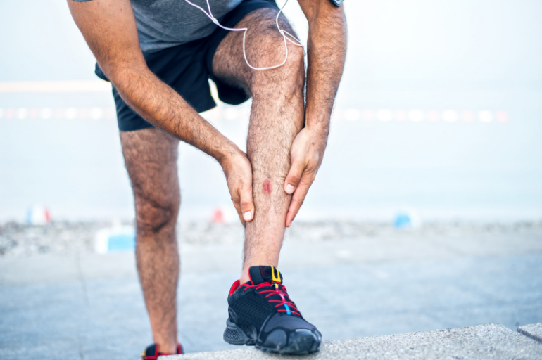 Why do wounds on the lower leg take longer to heal?